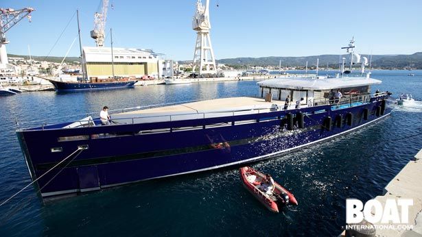 Blade: a radical makeover for a cutting-edge superyacht